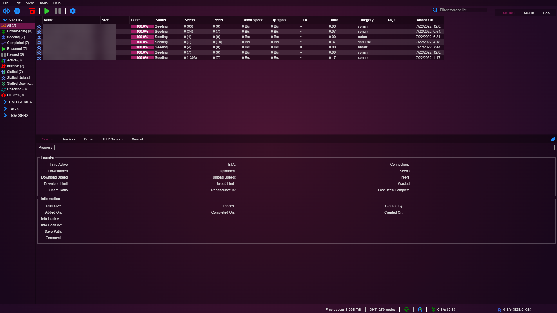 QBittorrent Theme park Docs
